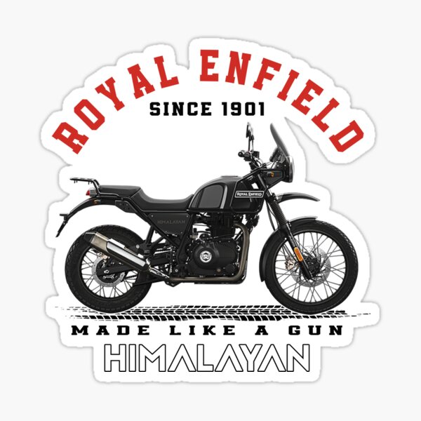 "Das königliche Enfield HIMALAYAN" Sticker von Ramkumar9962 | Redbubble