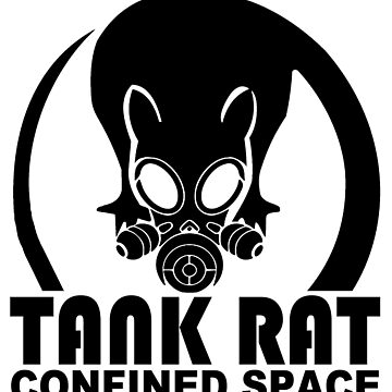 "Tank Rat; Confined Space;" Active T-Shirt for Sale by StickerApe ...
