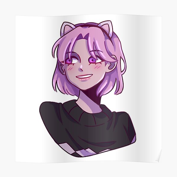 "Niki Nihachu :3" Poster for Sale by Peabean | Redbubble