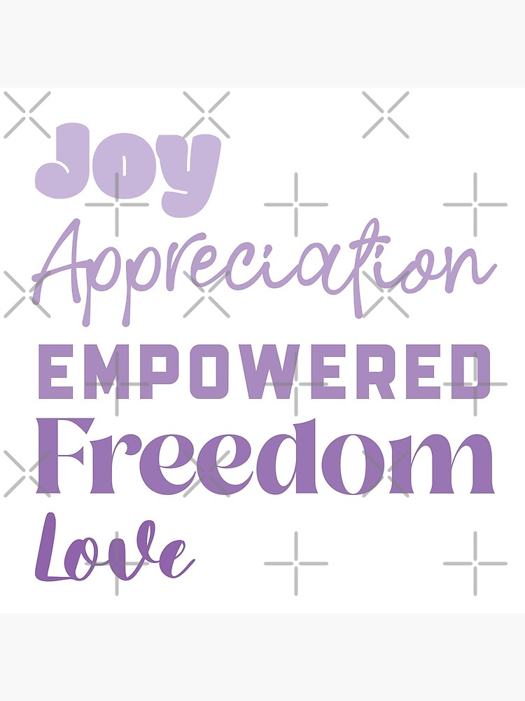 "Joy, Appreciation, Empowered, Freedom, Love, Abraham Hicks Emotional ...