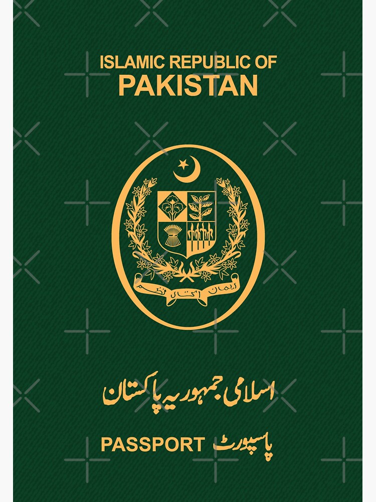 "Pakistan passport" Sticker for Sale by HAKVS | Redbubble