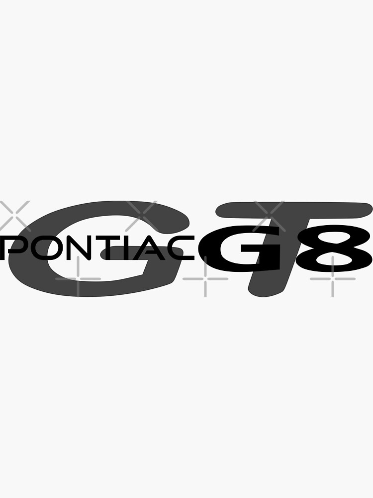 "Pontiac G8" Sticker for Sale by allysondesign | Redbubble