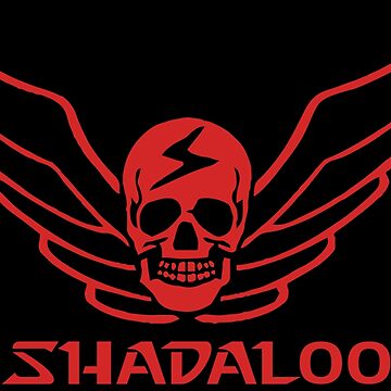 Pegatina for Sale con la obra «shadaloo» de Megatroll | Redbubble