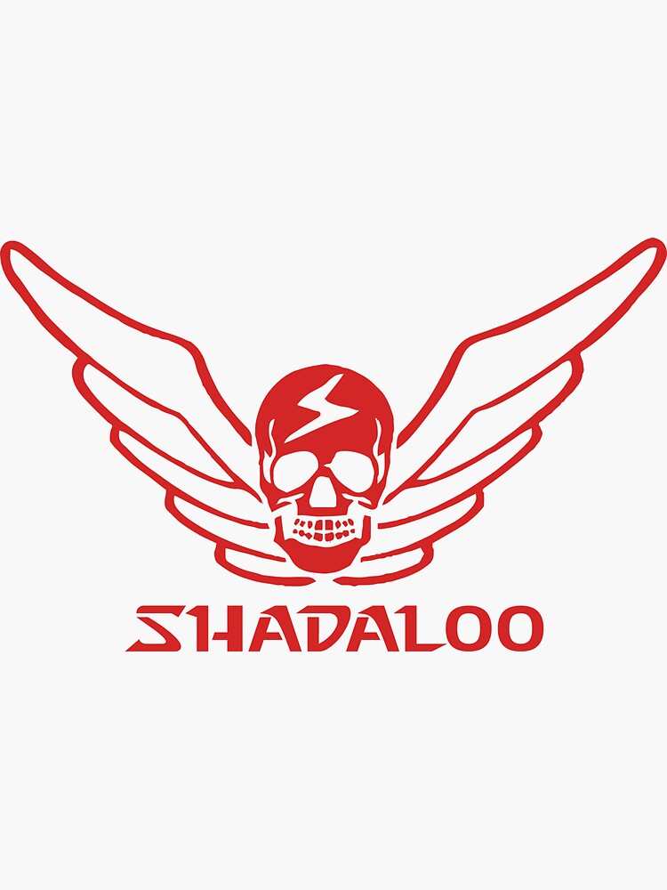 Pegatina for Sale con la obra «shadaloo» de Megatroll | Redbubble