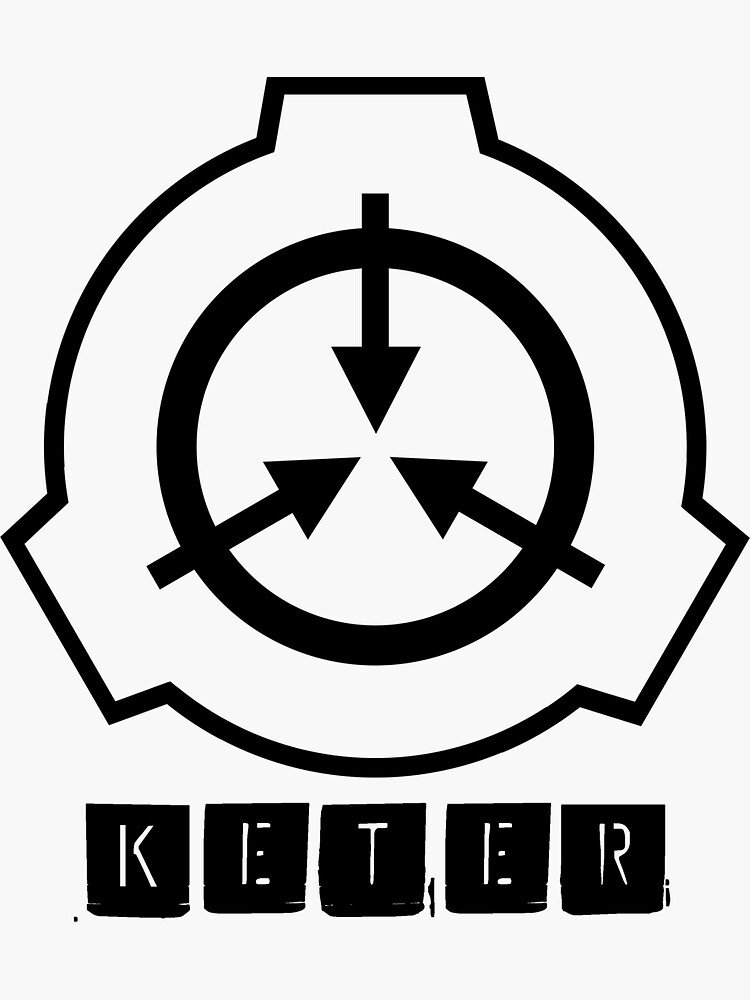 "SCP: Keter" Sticker by kithanos | Redbubble