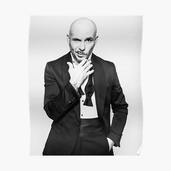 Pitbull Rapper Posters | Redbubble