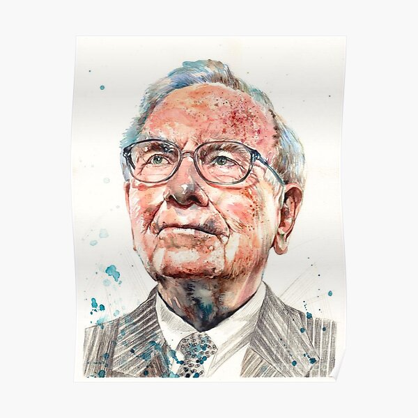 Warren Buffett Posters | Redbubble