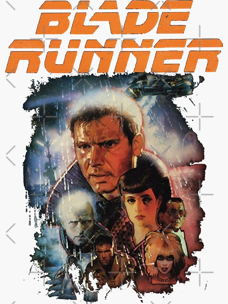 "Blade Runner Vintage Runner's Poster" Sticker for Sale by ...