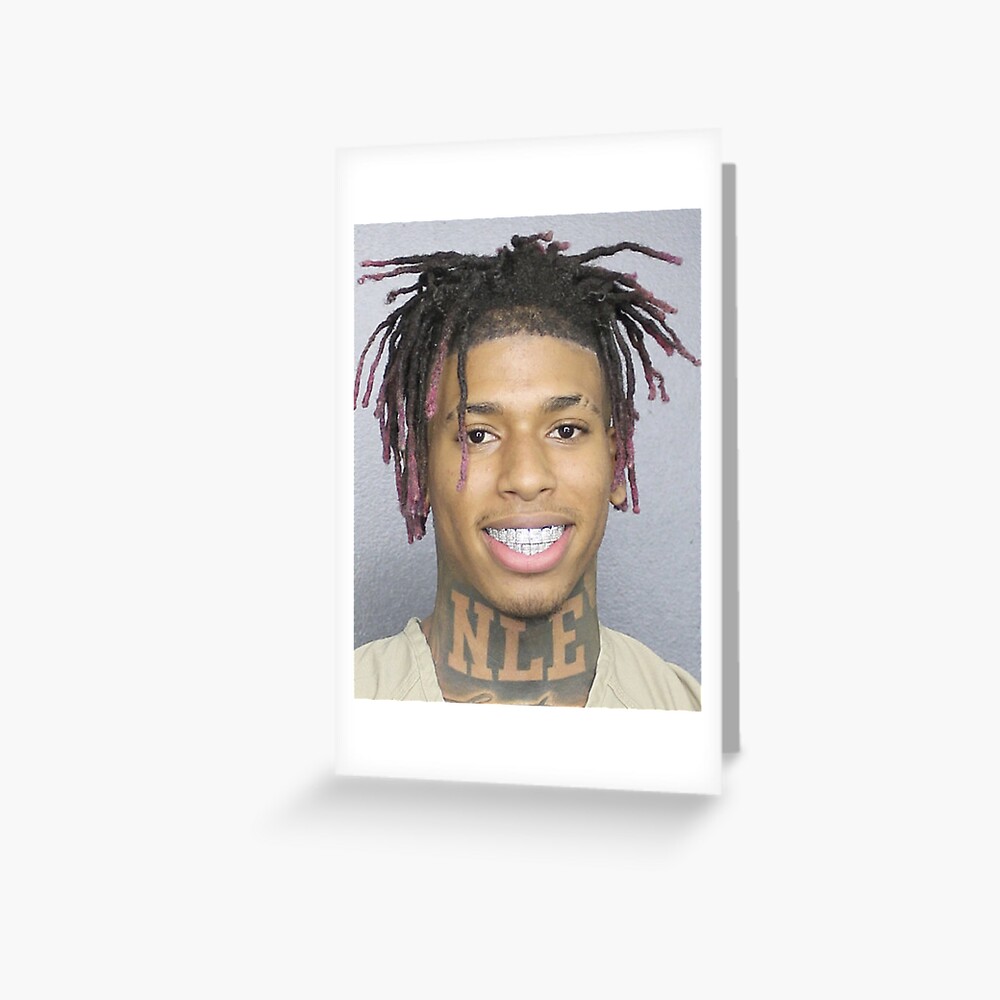 "NLE Choppa Mugshot" Greeting Card by MUG-SHOT | Redbubble