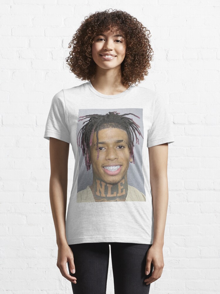 "NLE Choppa Mugshot" T-shirt for Sale by MUG-SHOT | Redbubble | nle t ...