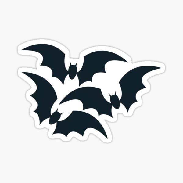"Batsy Batsy" Sticker for Sale by Persevir | Redbubble