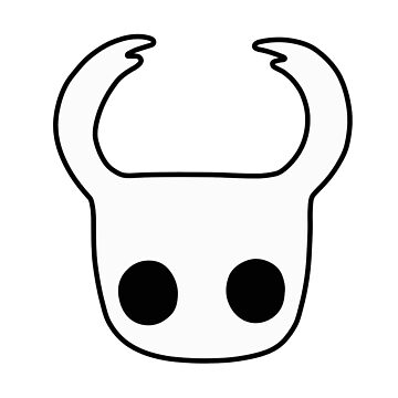 "Hollow Knight Mask Face Border" Photographic Print for Sale by ...