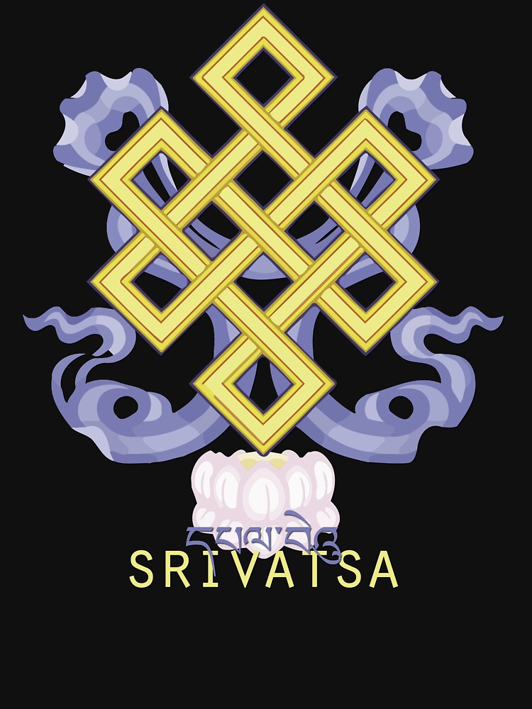 "Srivatsa (Endless Knot) - Buddhist & Hindu Ashtamangala" T-shirt for ...