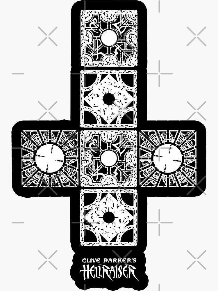 "Hellraiser Box - Clive Barker" Sticker by createdezign | Redbubble