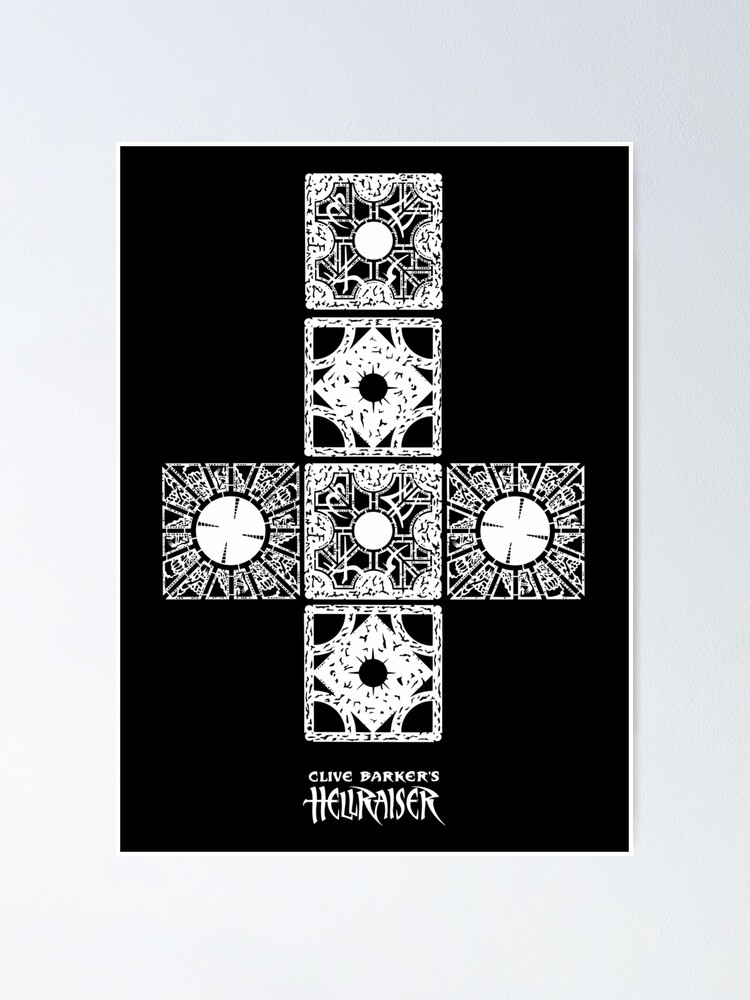 "Hellraiser Box - Clive Barker" Poster for Sale by createdezign | Redbubble
