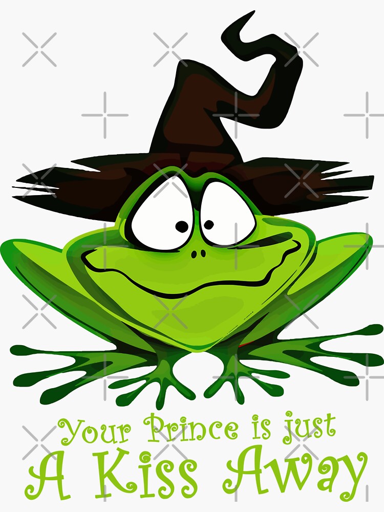 "Frogging Prince Meme" Sticker by ZuLa-Store | Redbubble