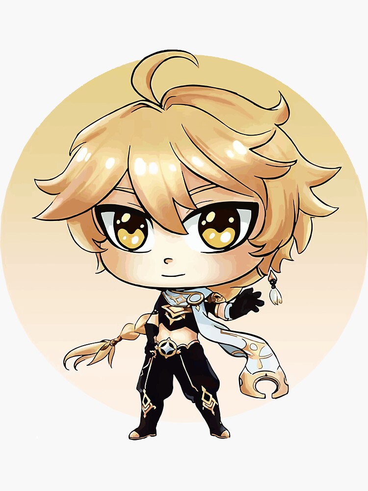 "chibi aether" Sticker for Sale by lettiewilliams | Redbubble