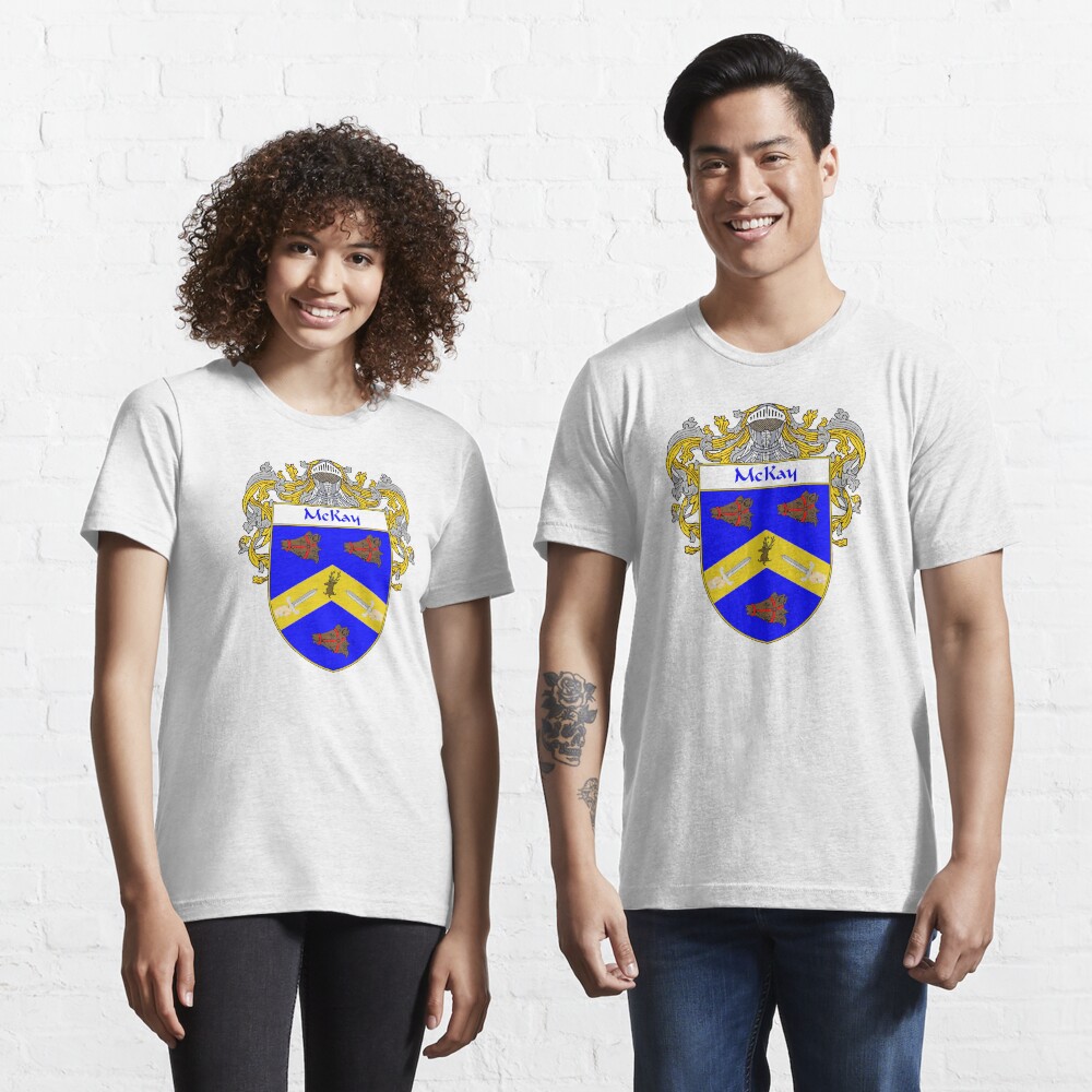 "McKay Coat of Arms/Family Crest" T-shirt for Sale by IrishArms ...