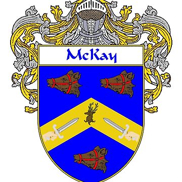 "McKay Coat of Arms/Family Crest" Postcard for Sale by William Martin ...