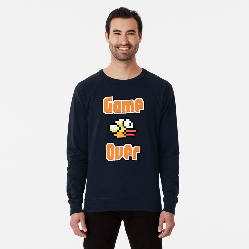 "Flappy Bird Game Over" Sticker for Sale by WickedCool | Redbubble