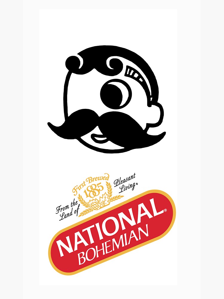 "Natty Boh National Bohemian" Sticker for Sale by CourtneyRobin | Redbubble