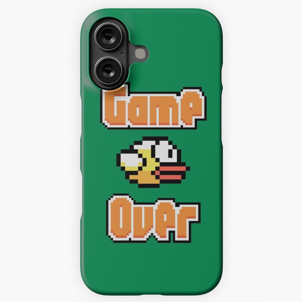 "Flappy Bird Game Over" Sticker for Sale by WickedCool | Redbubble