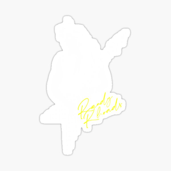 "Signature Randy" Sticker for Sale by vejivuci | Redbubble