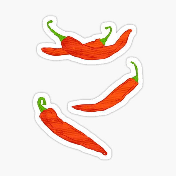 "Peper" Sticker for Sale by Evgenia Chuvardina | Redbubble