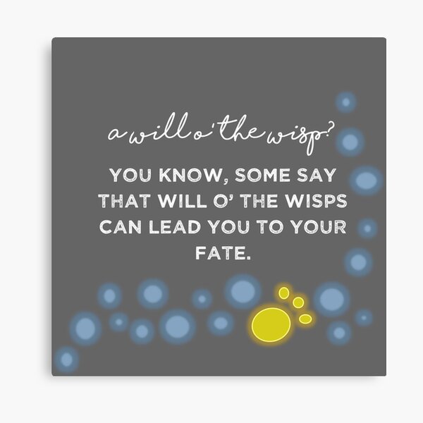 "A will o' the wisp?- Brave" Canvas Print for Sale by collectiveminds ...