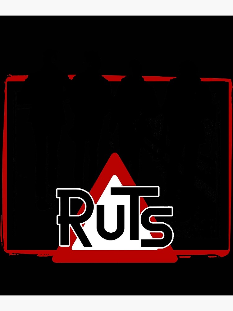Póster «Camiseta premium de cuello ancho The Ruts - In A Rut - Punk» de ...
