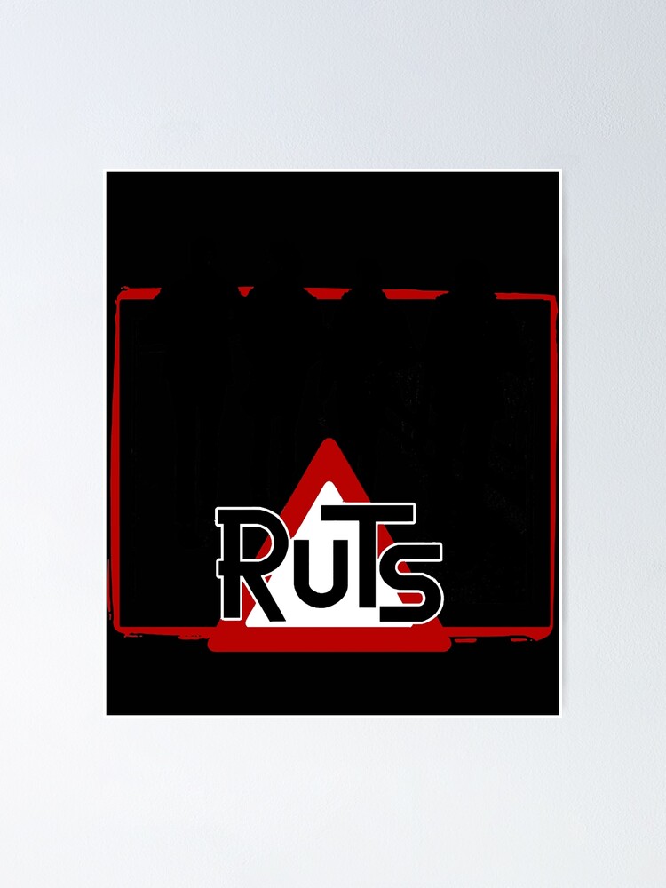 Póster «Camiseta premium de cuello ancho The Ruts - In A Rut - Punk» de ...