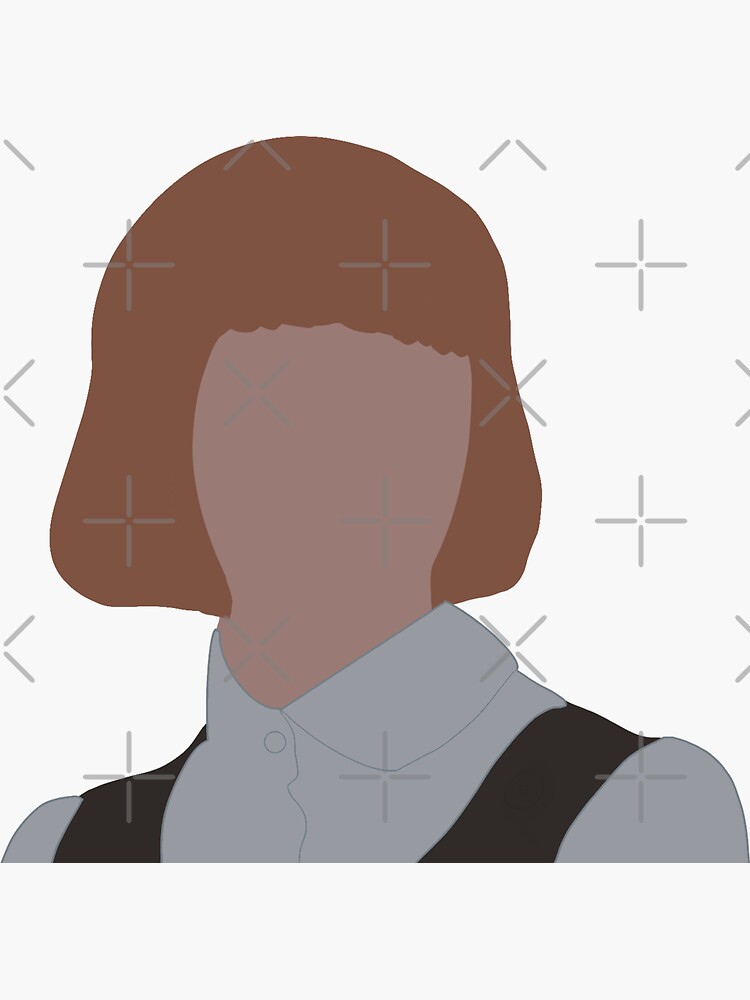 "Young Beth Harmon from Queen’s Gambit" Sticker for Sale by ...