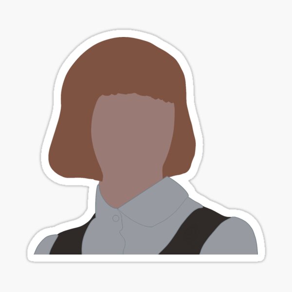 "Young Beth Harmon from Queen’s Gambit" Sticker for Sale by ...