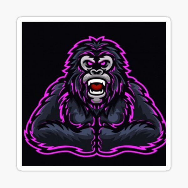 "monkey tech" Sticker by monkeytech17 | Redbubble