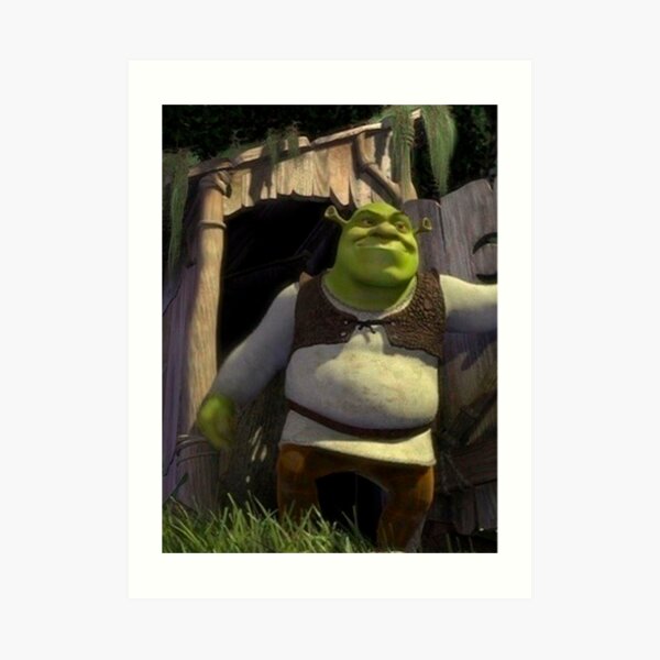 "Shrek" Art Print for Sale by flappykled | Redbubble