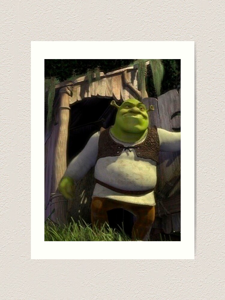 "Shrek" Art Print for Sale by flappykled | Redbubble