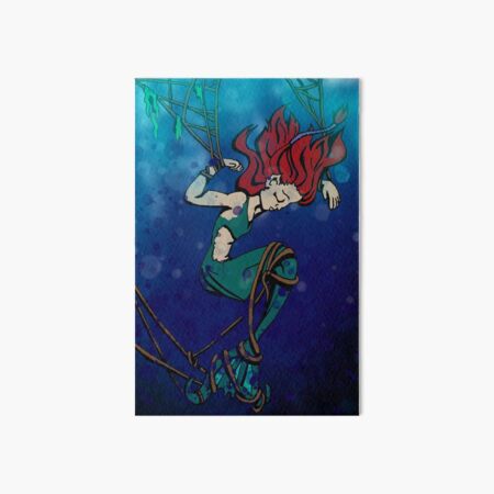"Tangled Mermaid" Art Board Print for Sale by STEAMPirate | Redbubble