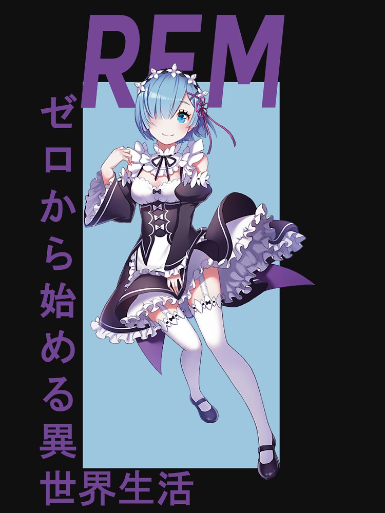 "Re:zero - Rem" T-shirt for Sale by Animeheros | Redbubble | anime t ...