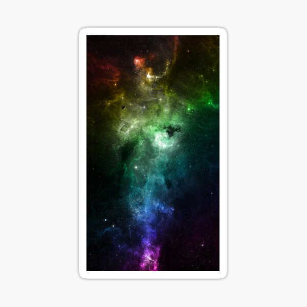 "Rainbow Galaxy" Sticker for Sale by Smurflewis | Redbubble