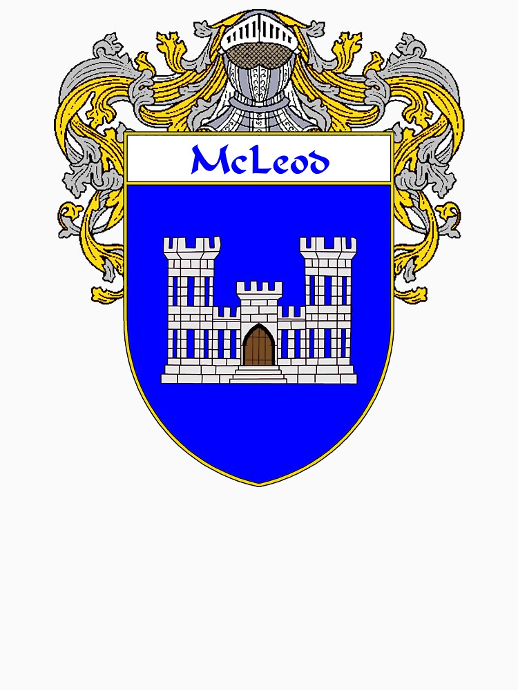 "McLeod Coat of Arms/Family Crest" T-shirt by IrishArms | Redbubble