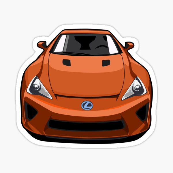 "Lexus LFA (Hypercar) Japan (JDM) *ART-STYLE*" Sticker for Sale by ...
