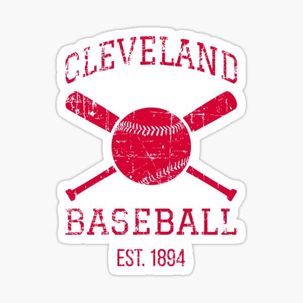 "Cleveland Baseball Team I" Sticker for Sale by lemon-pepper | Redbubble