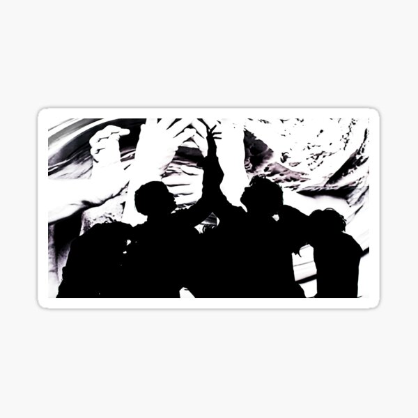 "BTS Aesthetic III (FAKE LOVE)" Sticker for Sale by BreeLeeG | Redbubble