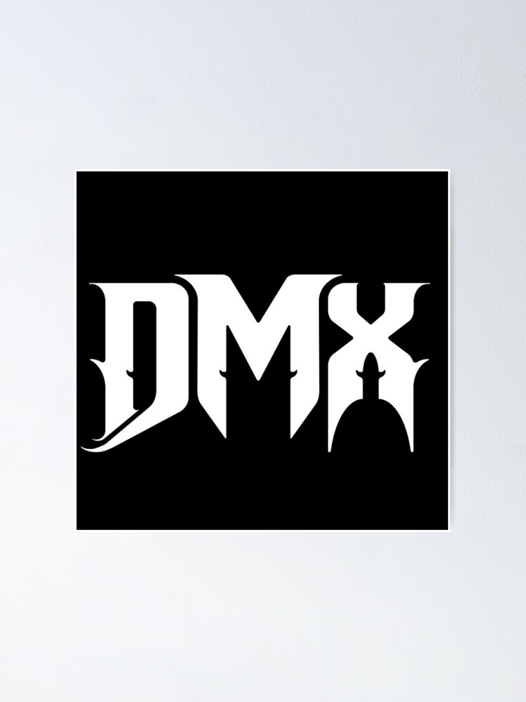 "DMX rapper logo " Poster by Blacksoulgear | Redbubble