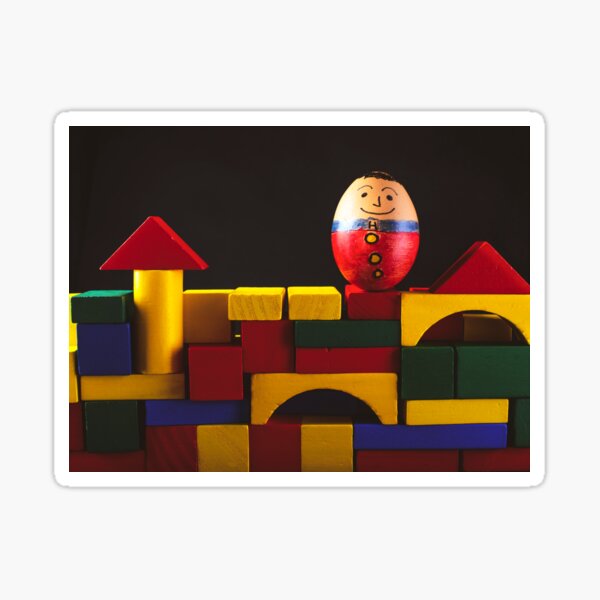 "Humpty Dumpty" Sticker for Sale by AlanOrgan | Redbubble