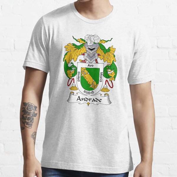 "Andrade Coat of Arms/ Andrade Family Crest" T-shirt for Sale by ...