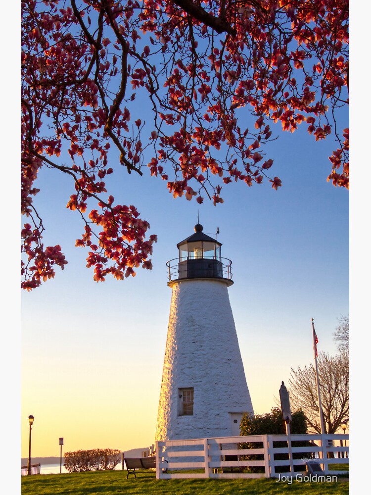 "Concord Point Lighthouse Glow" Sticker for Sale by joywgoldman | Redbubble