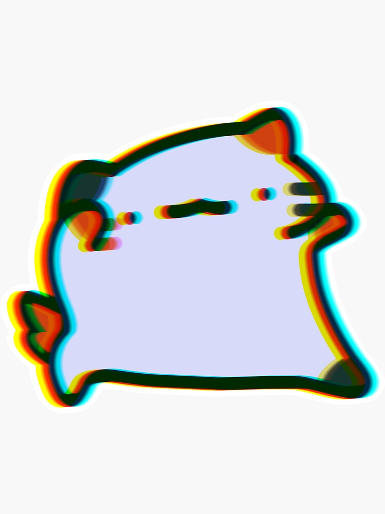 "cuptoast's crumb cat" Sticker for Sale by arsenes-curry | Redbubble