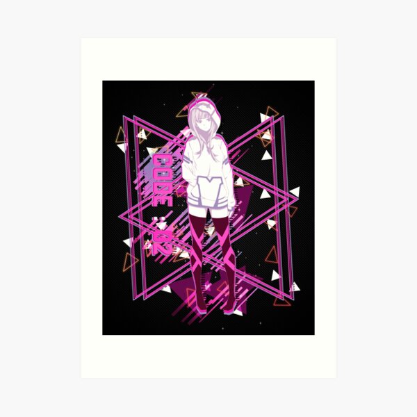 "Darling in the franxx : Zero Two - rose 80's retro style - code: 02 ...
