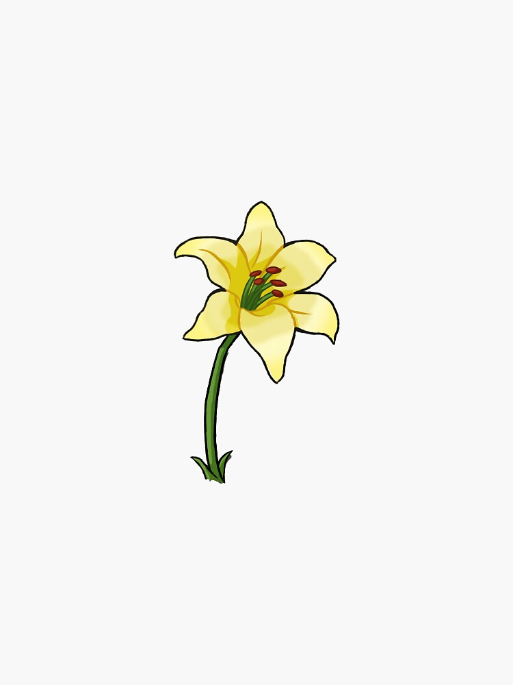 "Aerith's Flower" Sticker for Sale by VulshokBersrker | Redbubble